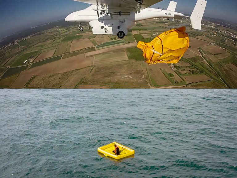 TEKEVER AR5 lifeboat showcased by EMSA in an Italian Coast Guard search ...